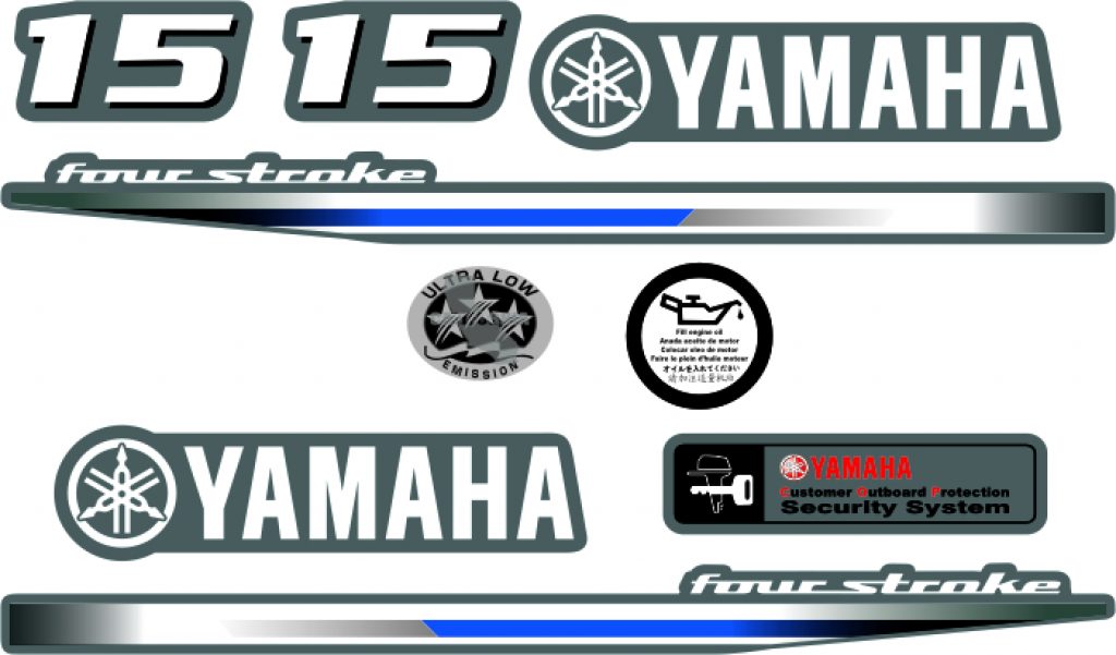 yamaha 2014 15 HP Sticker – Jetklas.com